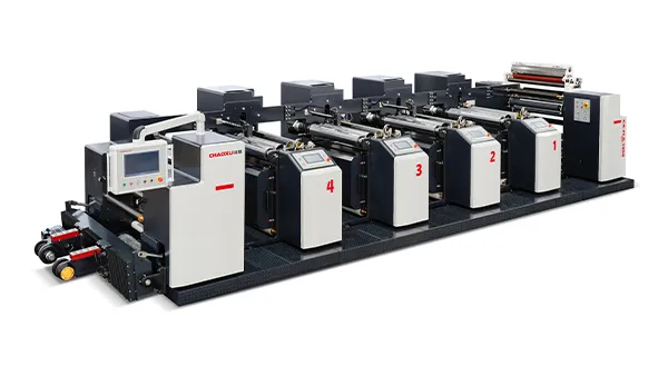 Unit Type Full Servo Flexo Press | High-Speed - CHAOXU Machinery